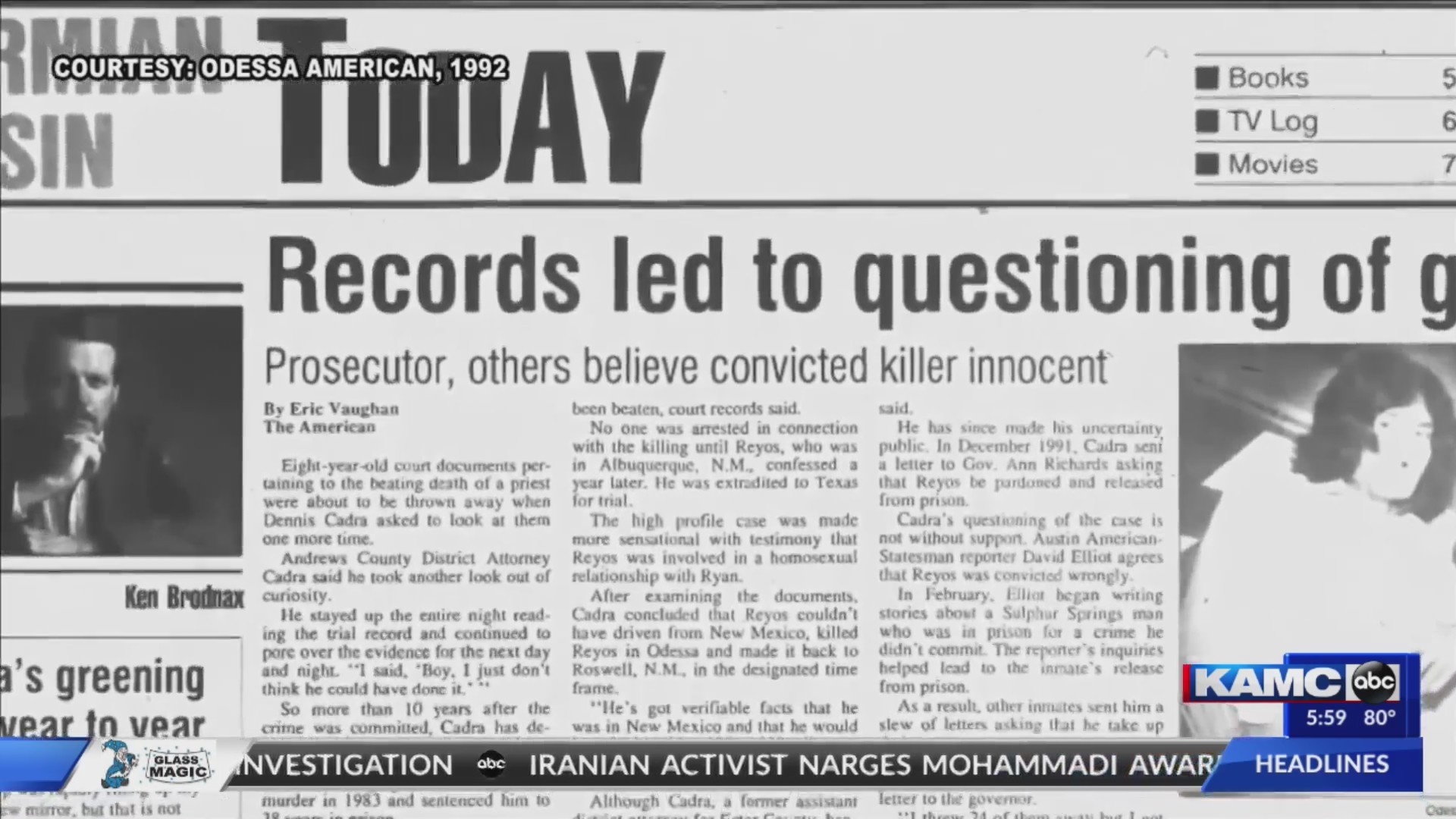 Texas Tech helps exonerate James Reyos in 1983 murder – KLBK | KAMC ...