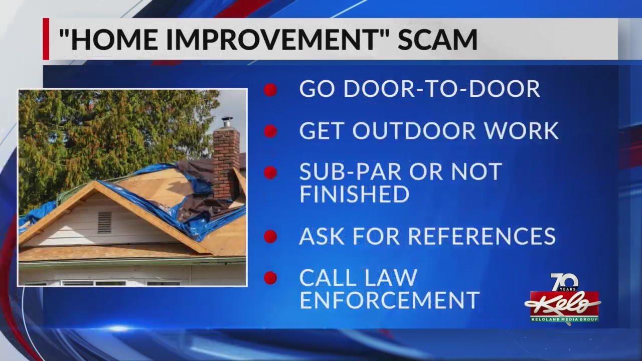 Officials warn homeowners of ‘home improvement’ scam – KELOLAND.com