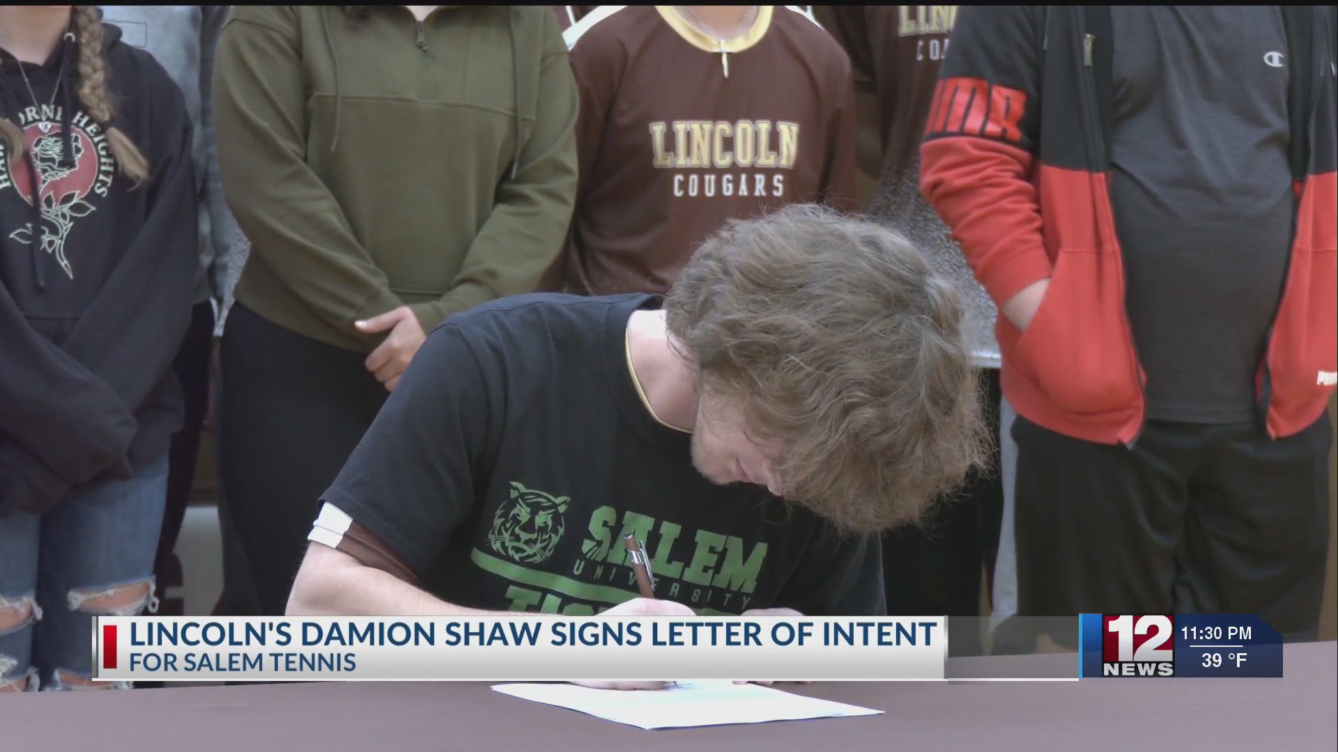 Lincoln’s Damion Shaw signs letter of intent to Salem – WBOY.com