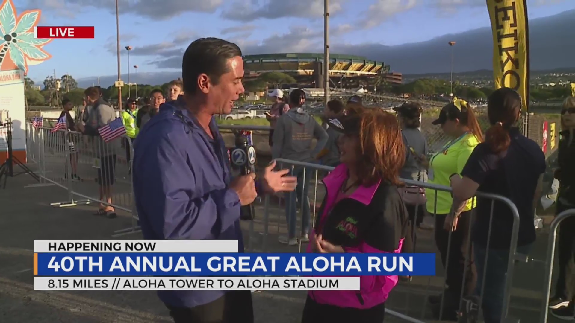 The 40th Annual Great Aloha Run takes off – KHON2