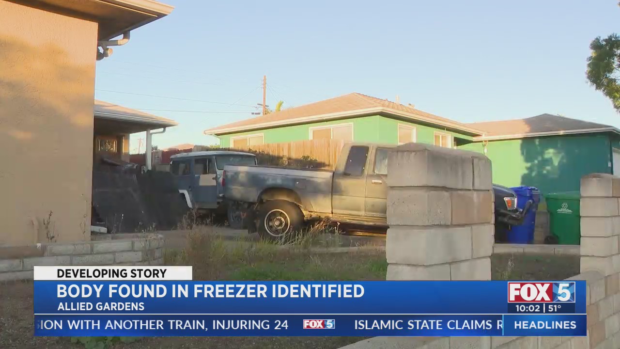 Body Found In Freezer Identified – FOX 5 San Diego & KUSI News