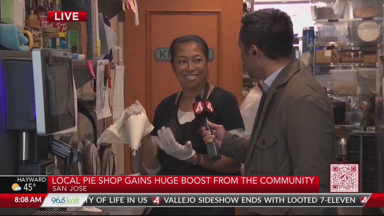 Local pie shop gains huge boost from the community – KRON4