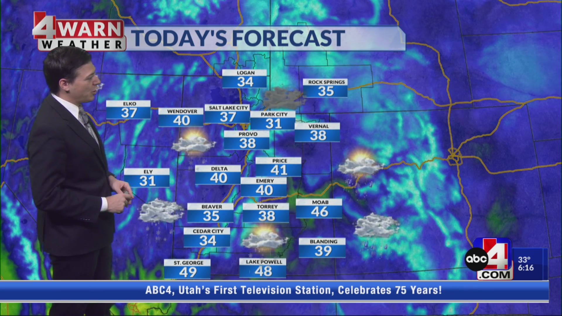 Several waves of winter storms approaching Utah – ABC4 Utah