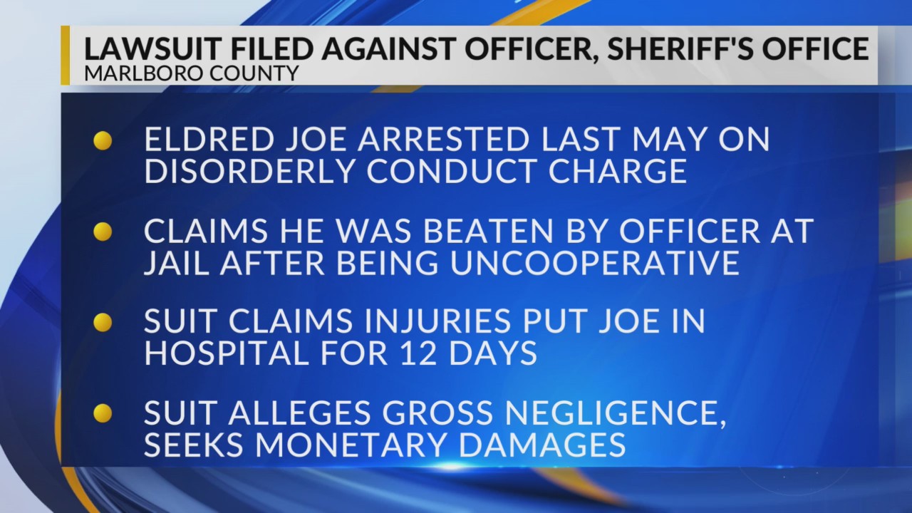 Man beaten at Marlboro County Detention Center sues sheriff’s office in ...