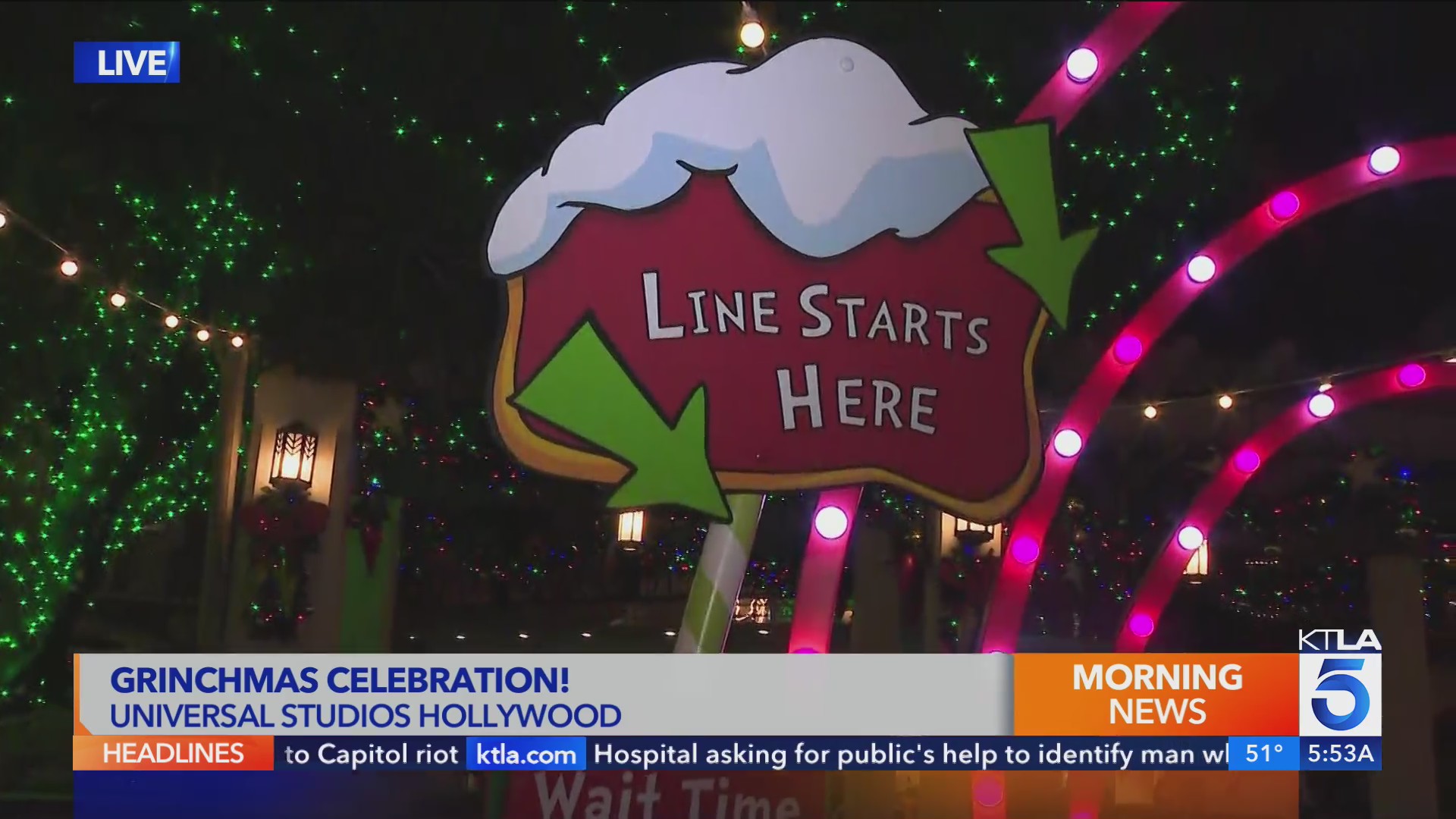 ‘Grinchmas’ comes to Universal Studios in Hollywood – KTLA