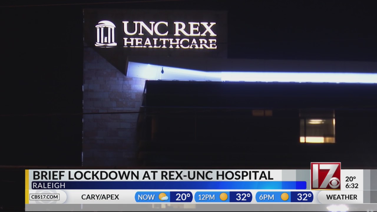 Brief lockdown at Rex-UNC Hospital – CBS17.com