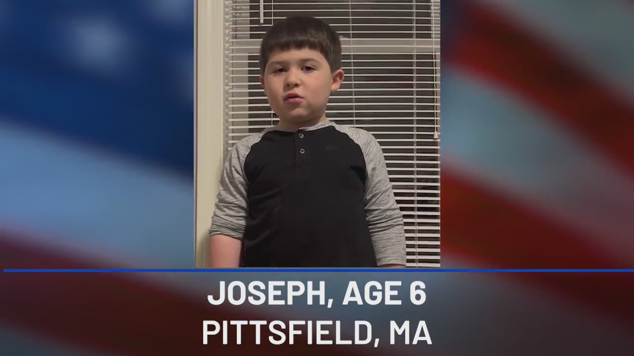 Joseph gives us our daily pledge of allegiance – NEWS10 ABC