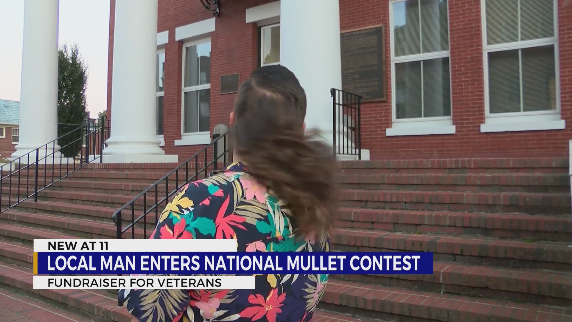 Local man competes in national mullet contest that raises money for ...