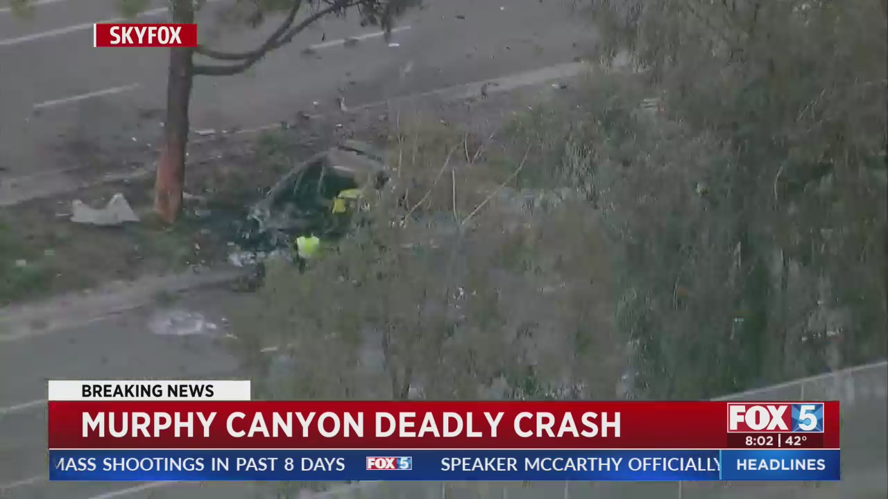 Deadly Crash In Murphy Canyon – FOX 5 San Diego & KUSI News