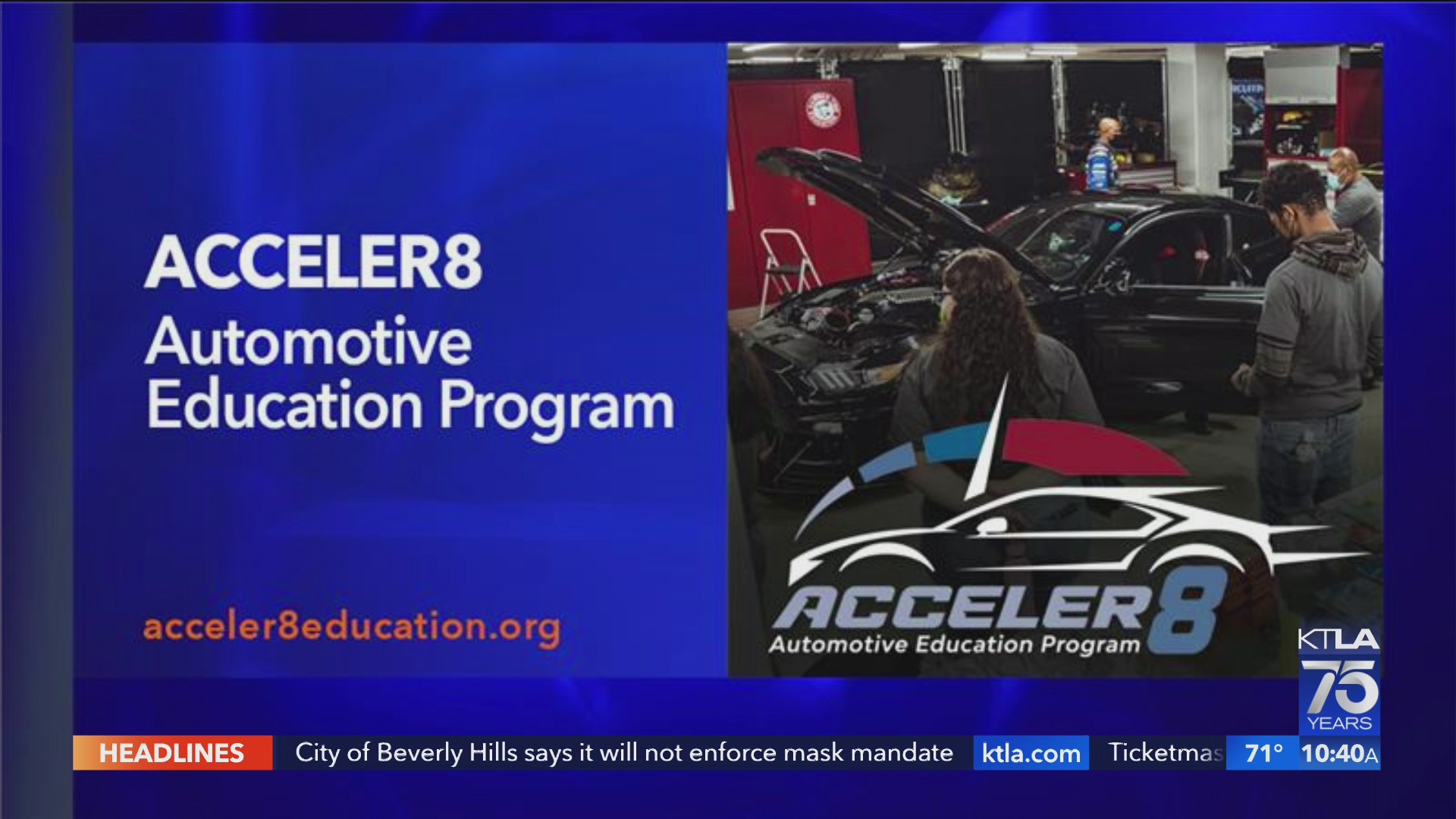 Acceler8 Automotive Education Program – KTLA