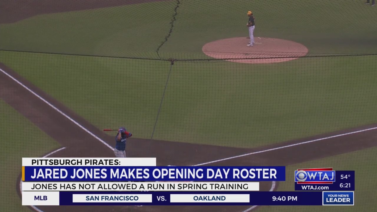 Pitching prospect Jared Jones makes Pirates roster, Skenes heading to ...