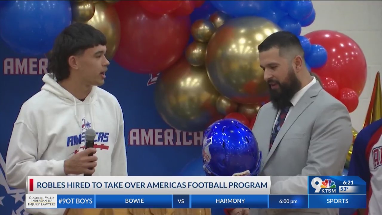Robles hired as new coach at Americas – KTSM 9 News