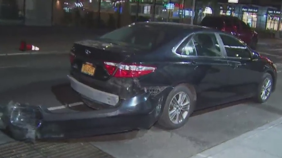 Driver who injured NYPD officer had fake license plate – PIX11