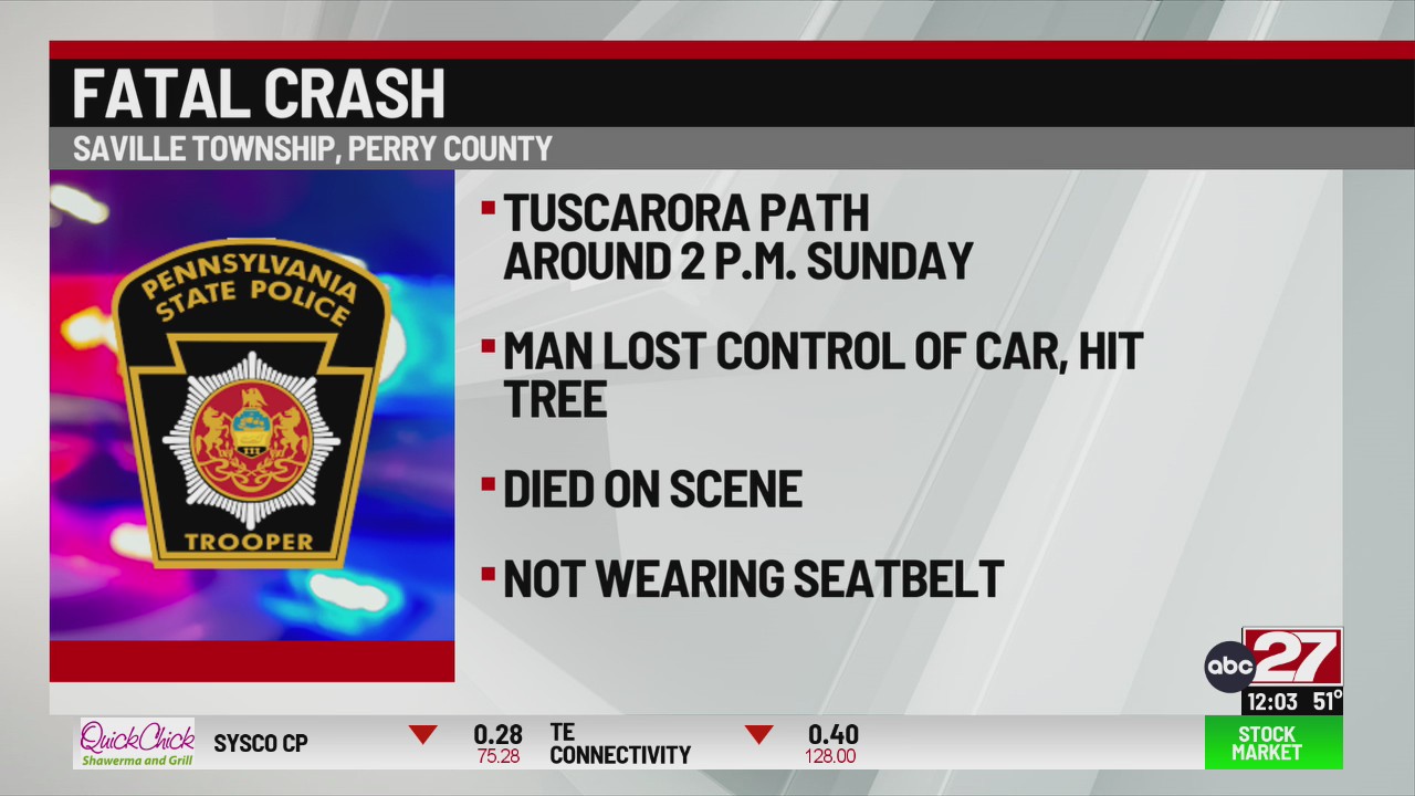 One dead after Perry County crash – ABC27