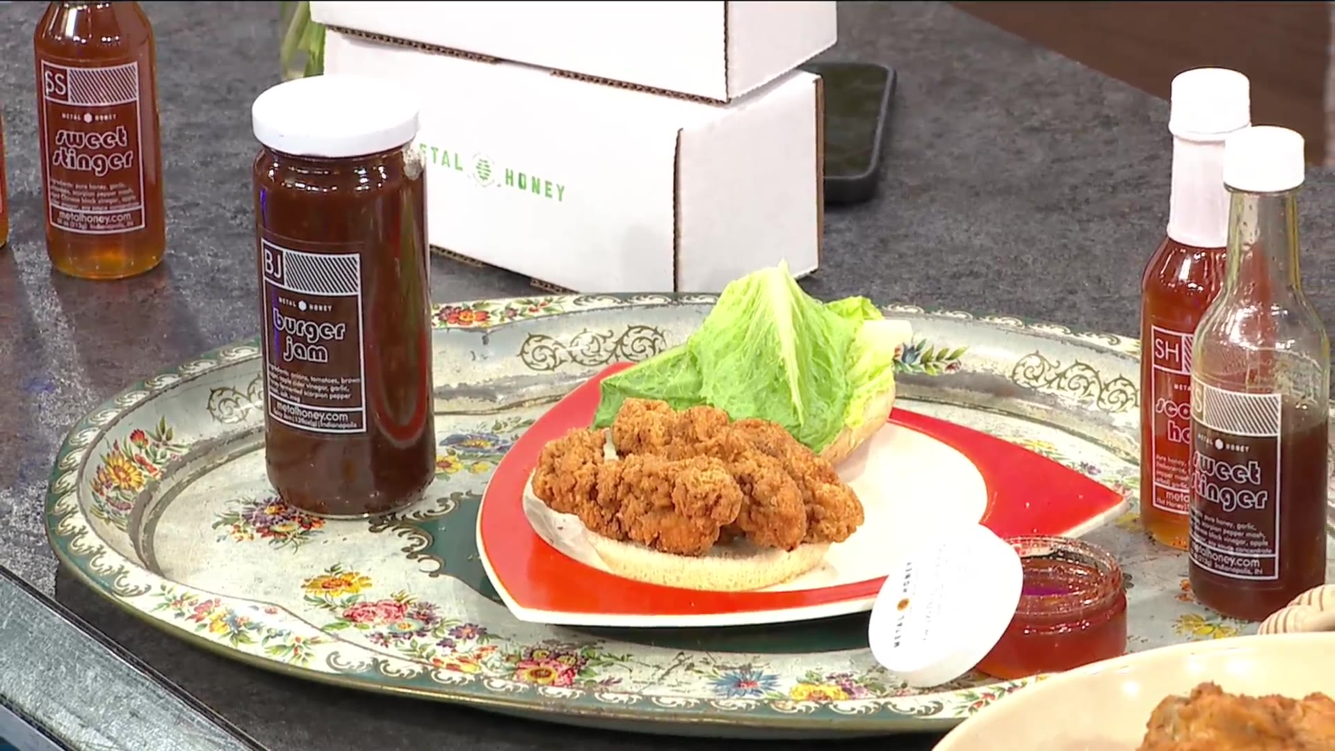 Scorpion Honey fried chicken with Metal Honey Foods – Fox 59