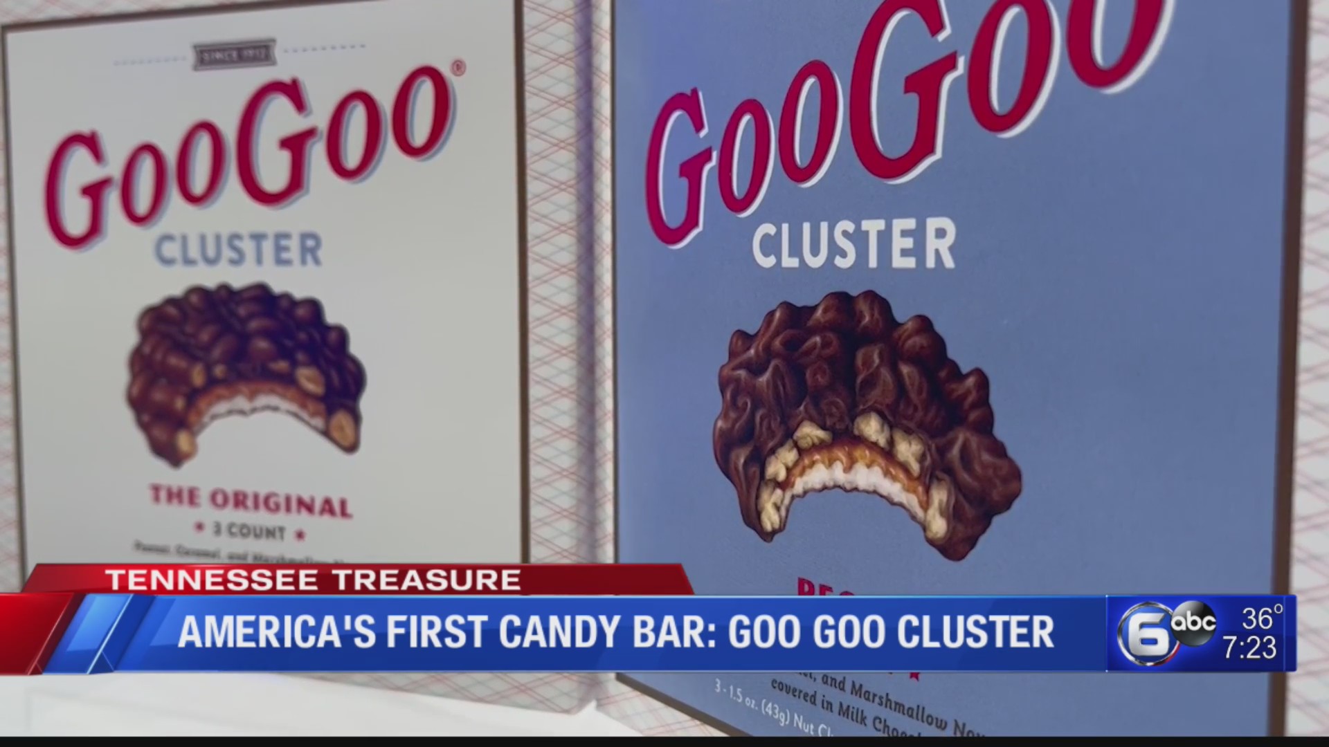America’s First Candy Bar: Goo Goo Cluster – WATE 6 On Your Side