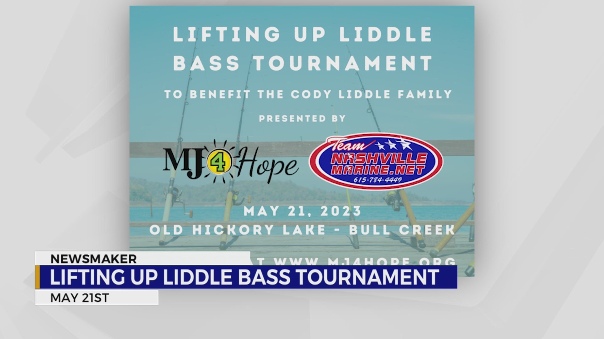 Newsmaker: Lifting Up Liddle Bass Tournament – WKRN News 2