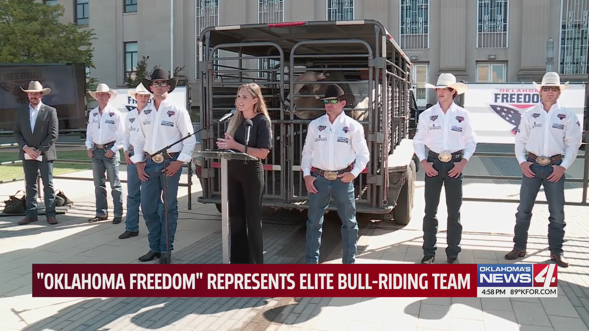 “Oklahoma Freedom” represents elite bull-riding team – KFOR.com ...