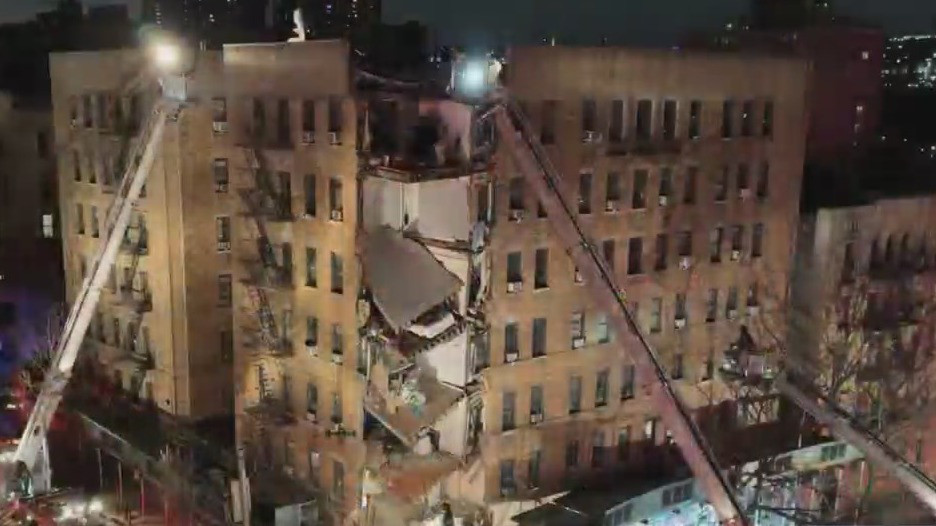 Video shows 6-story building collapse in the Bronx – PIX11