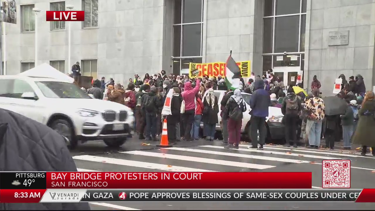 Bay Bridge protesters are in court today – KRON4