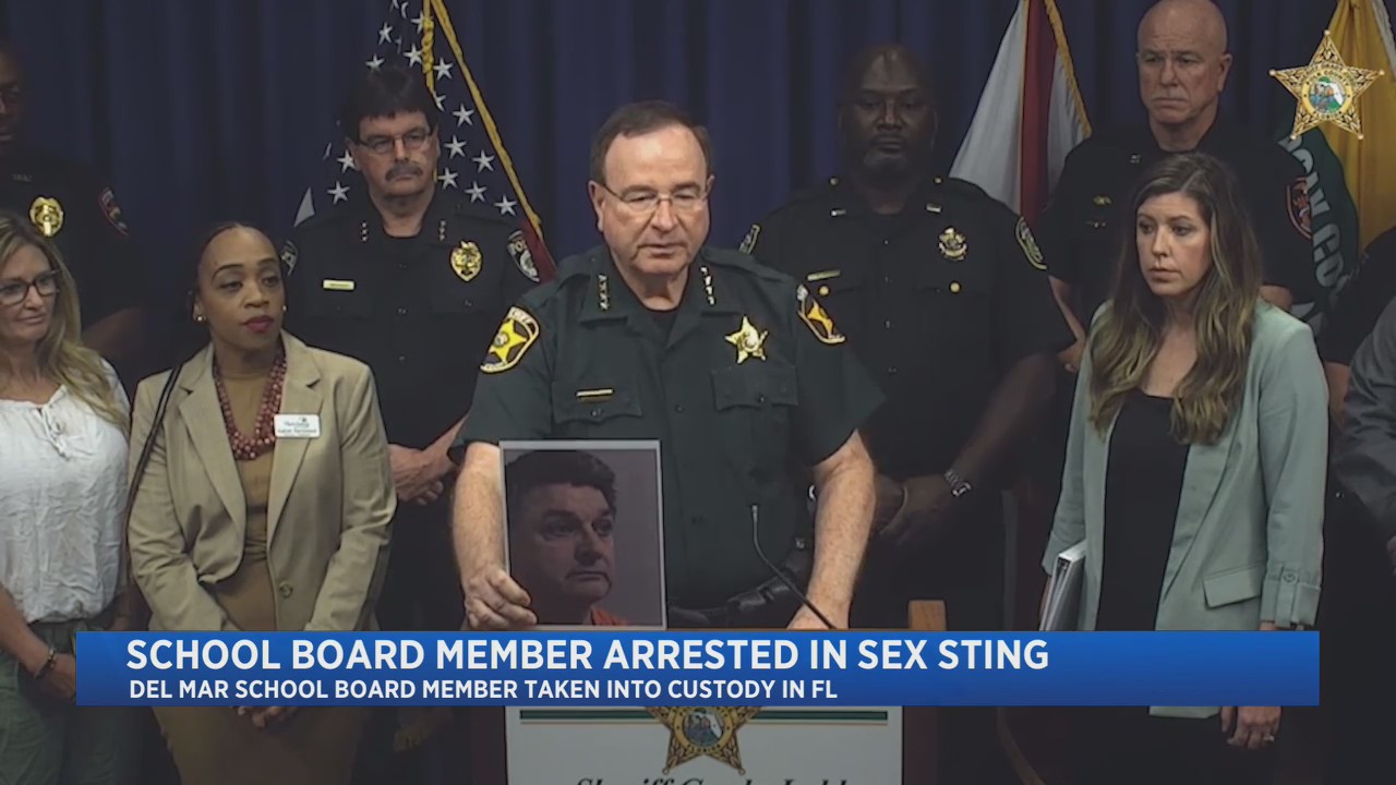 School Board Member Arrested In Sex Sting – FOX 5 San Diego & KUSI News