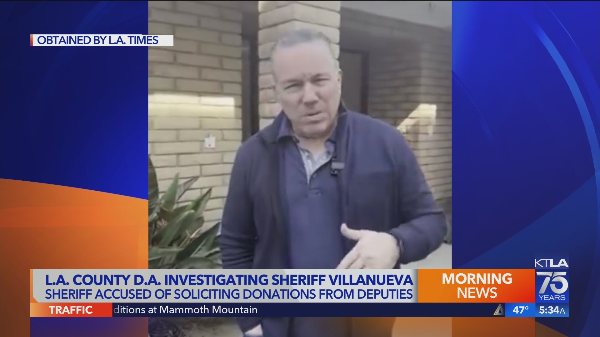 Villanueva investigated by DA’s Office after fundraising video surfaces ...