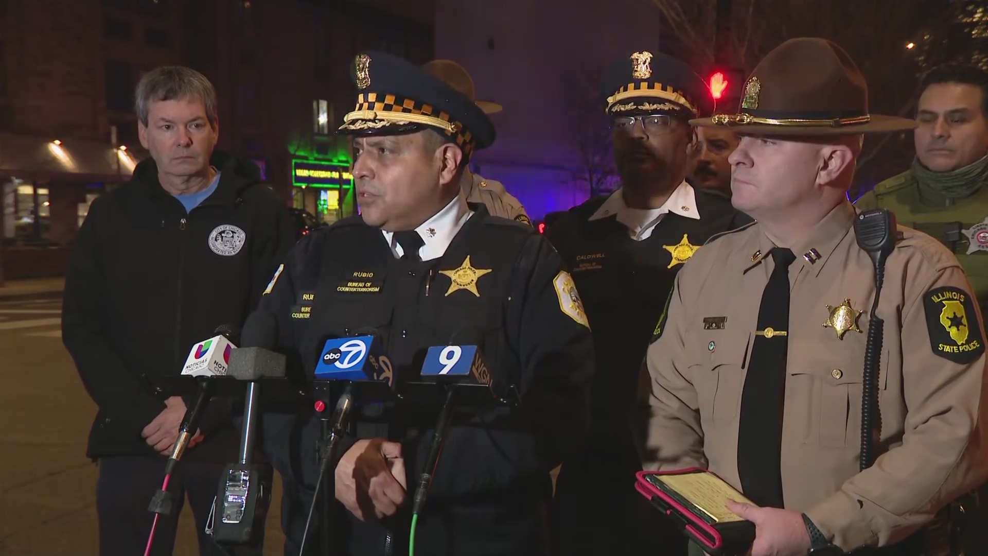 CPD/ISP Press Conference on SWAT Situation on Near North Side – WGN-TV