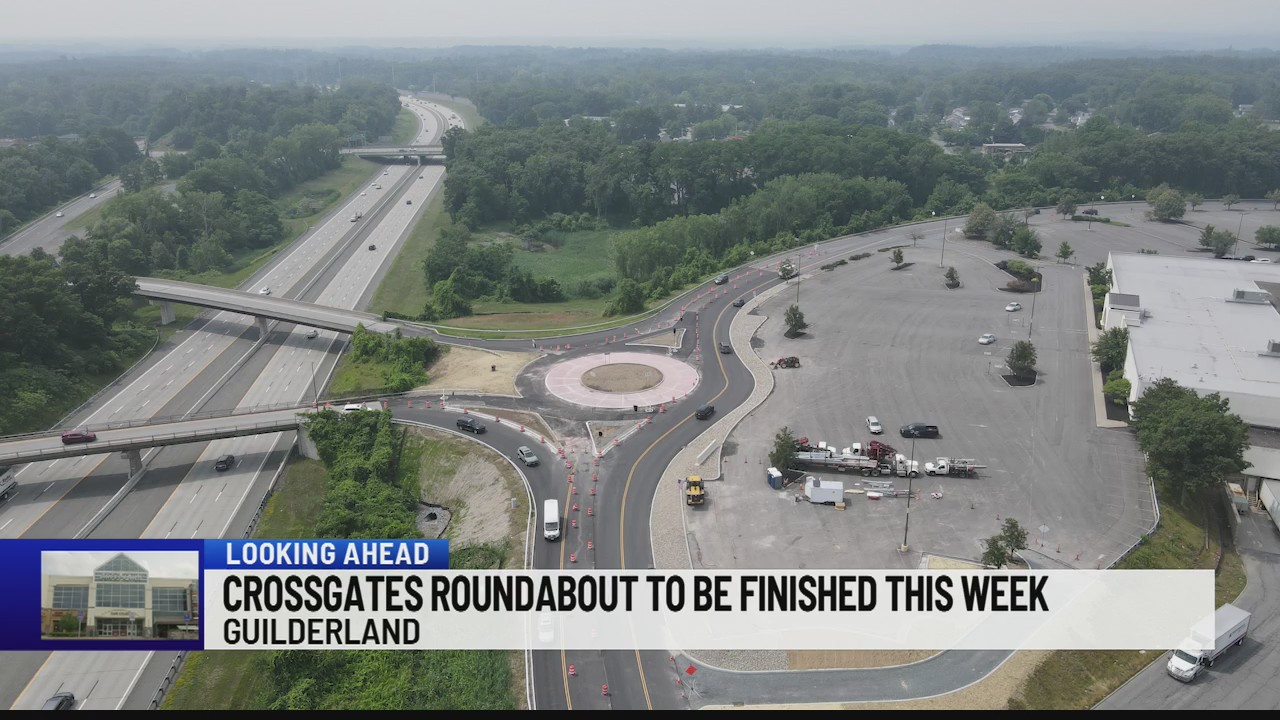 Crossgates roundabout to be finished this week – NEWS10 ABC