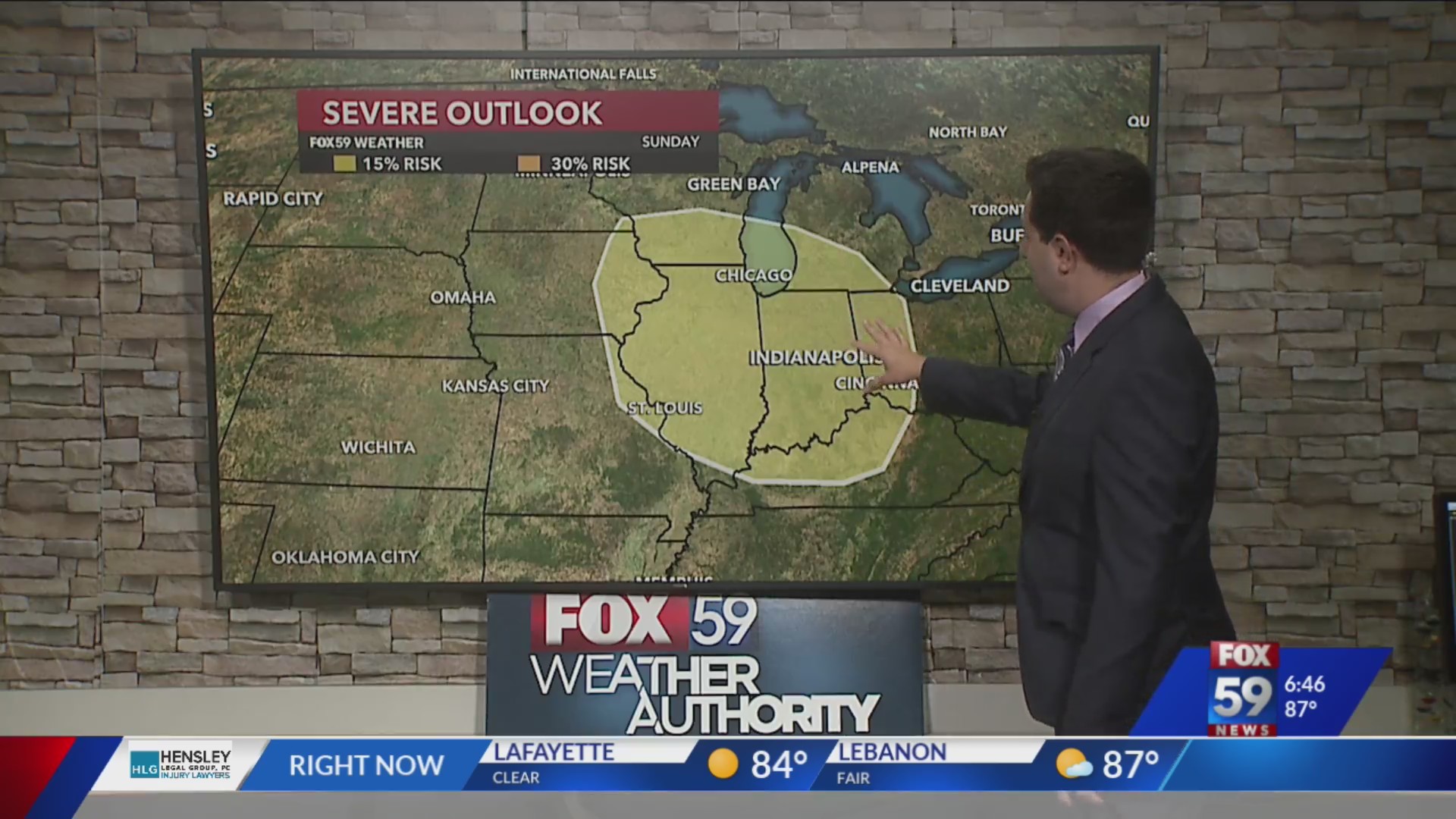 Storm chances increase along with heat and humidity – Fox 59