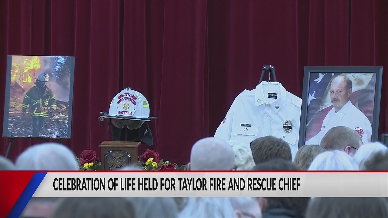 Celebration of life for Taylor Fire and Rescue Chief – FOX2548 & WIProud