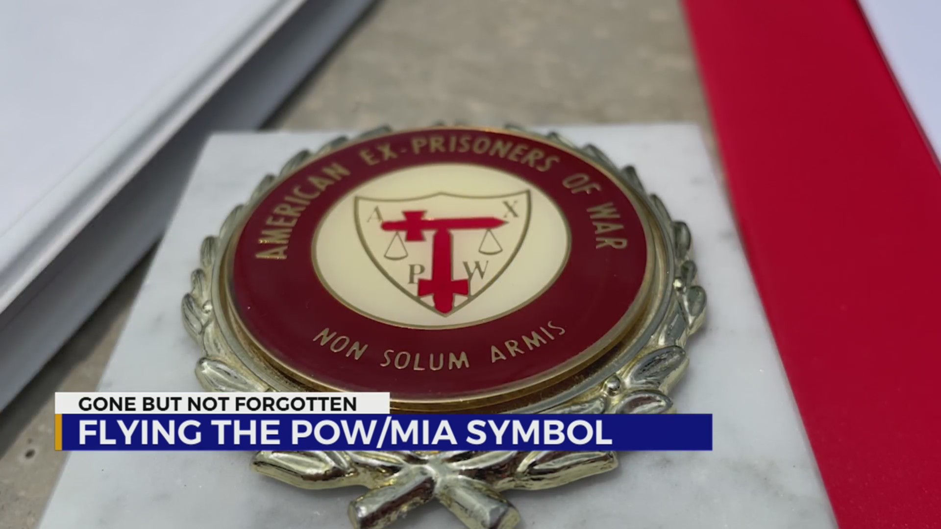 Flying the POW/MIA symbol – WKRN News 2