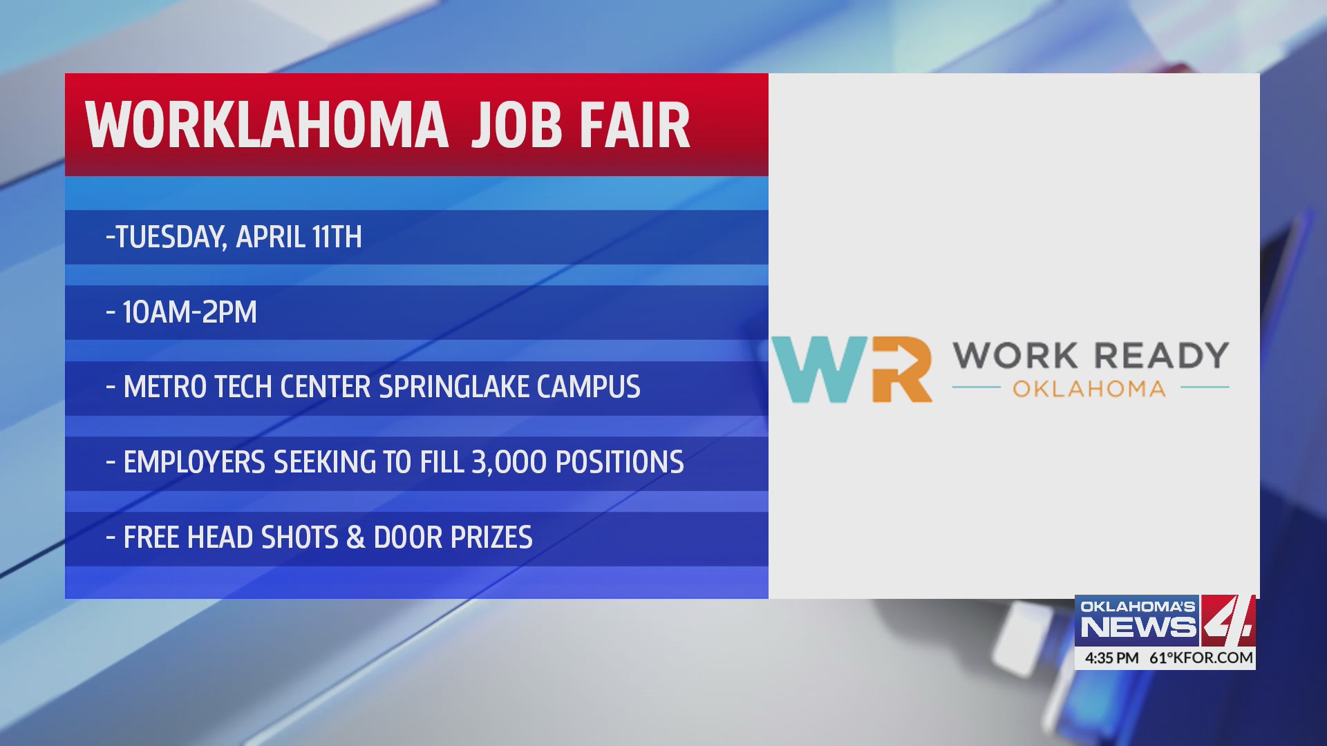 April WORKlahoma Job Fair – KFOR.com Oklahoma City