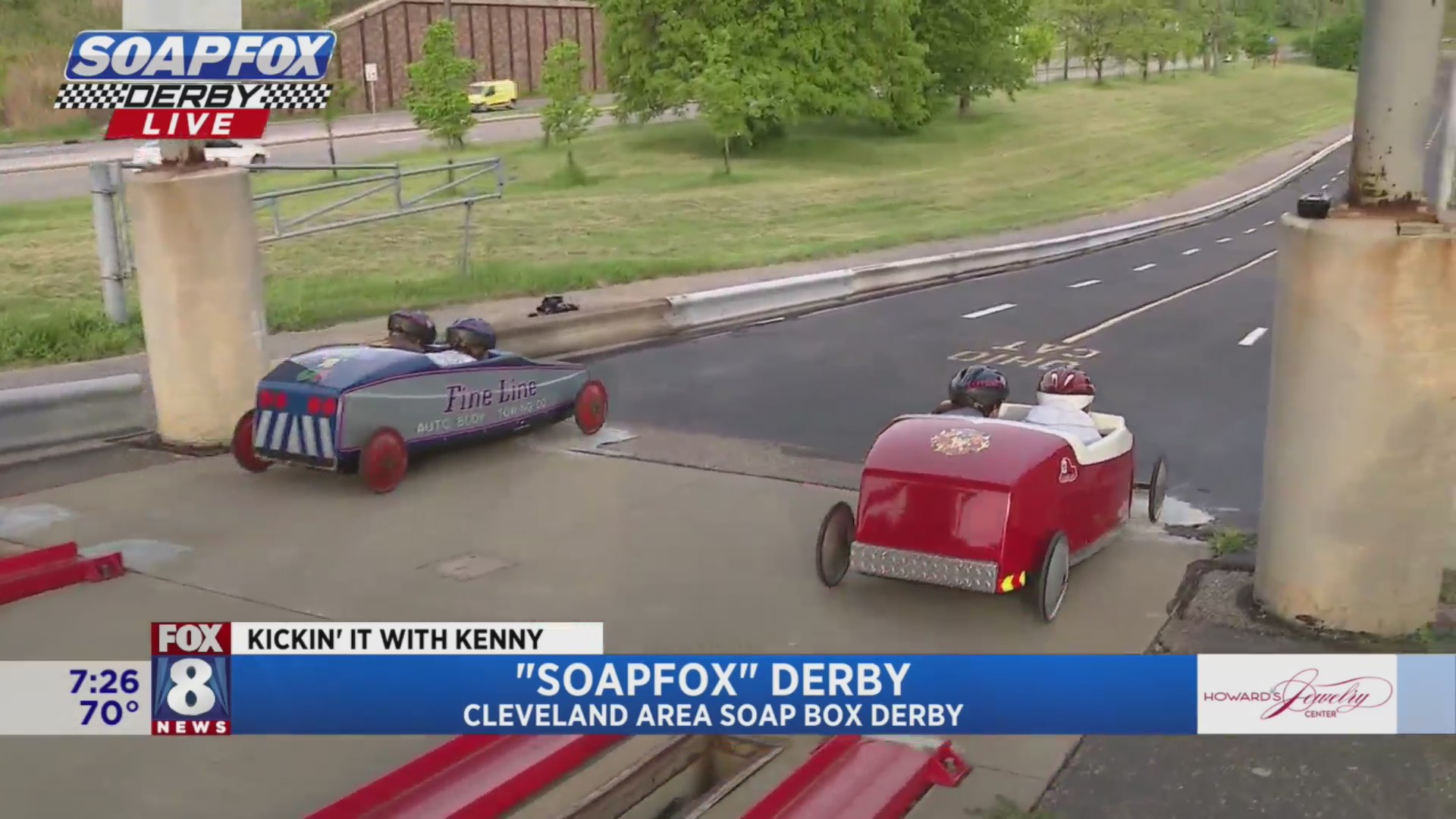 FOX 8 anchors face-off in first ‘SoapFOX Derby’ – Fox 8 Cleveland WJW