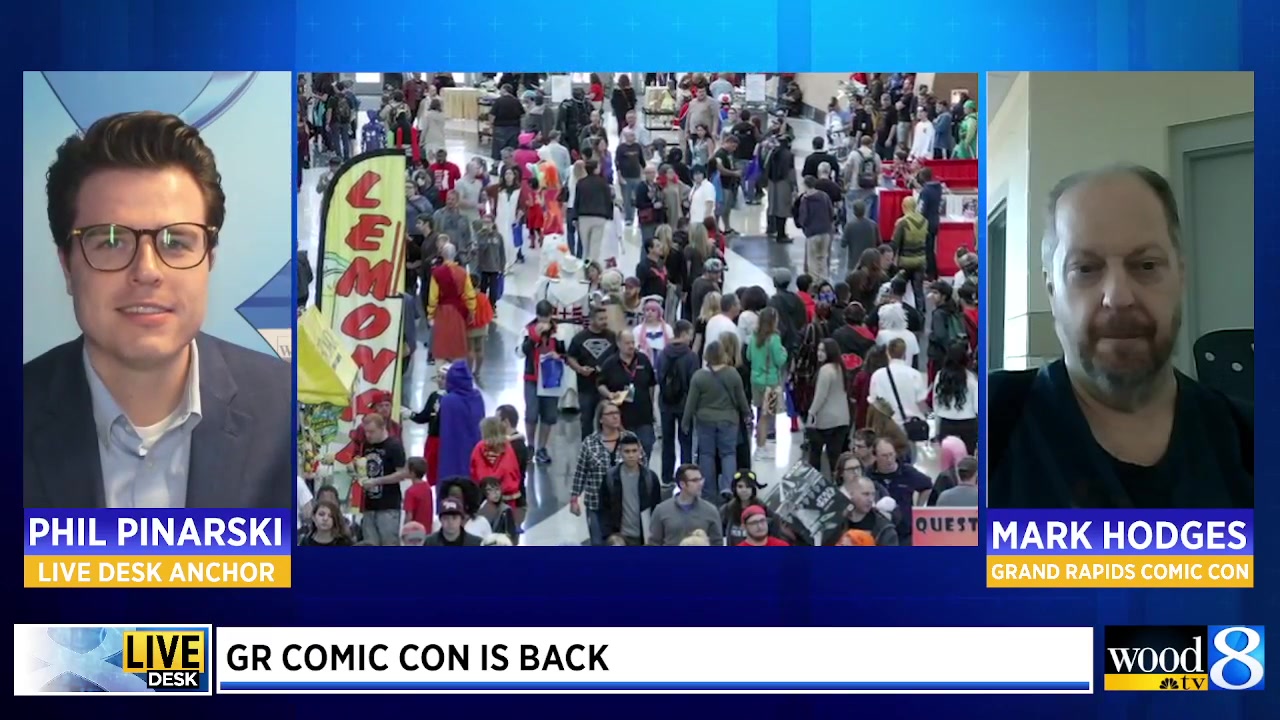 Grand Rapids Comic Con heads to Kalamazoo this weekend – WOODTV.com