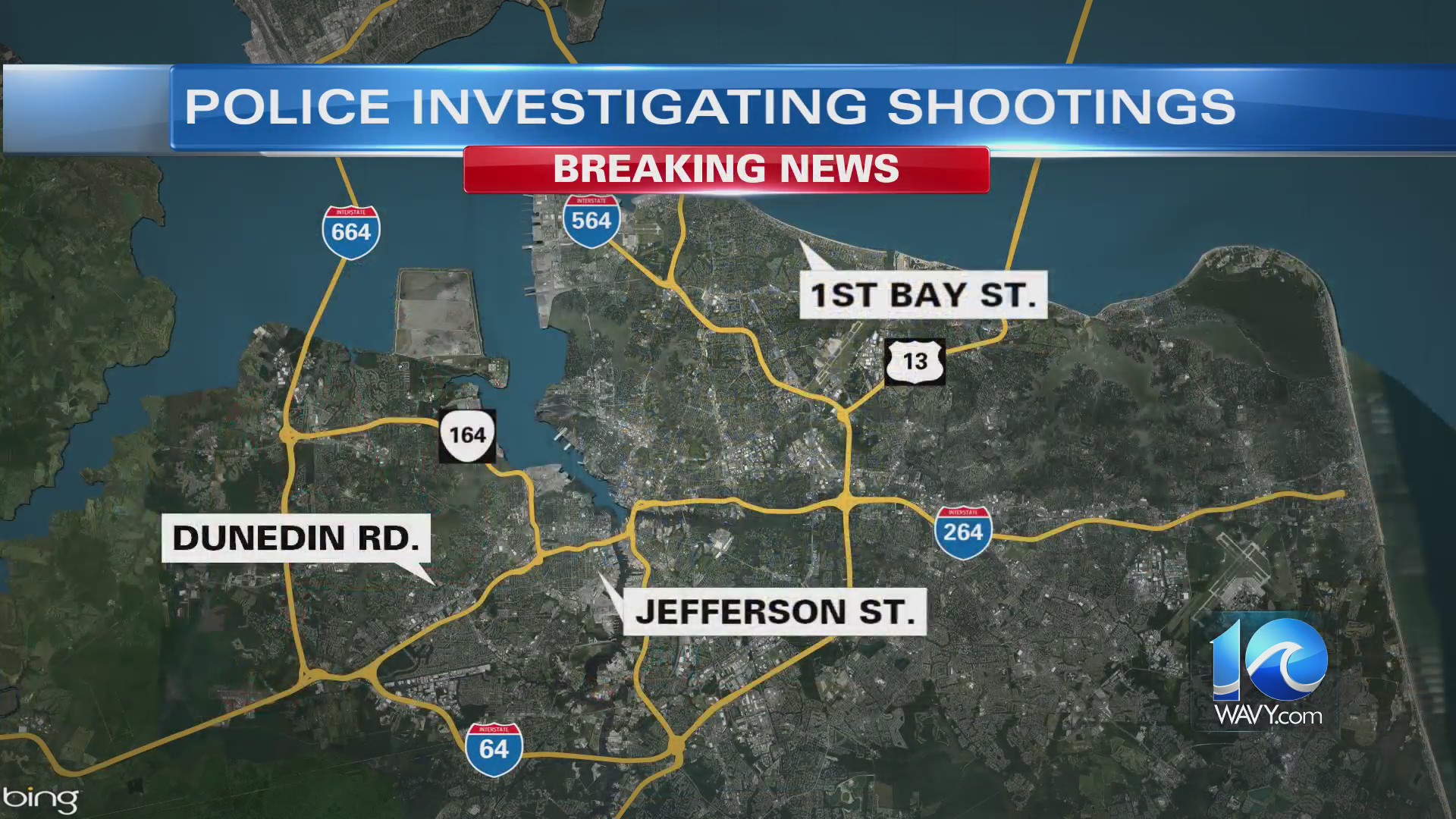 Police: 3 shootings in Hampton Roads reported in less than 3 hours ...