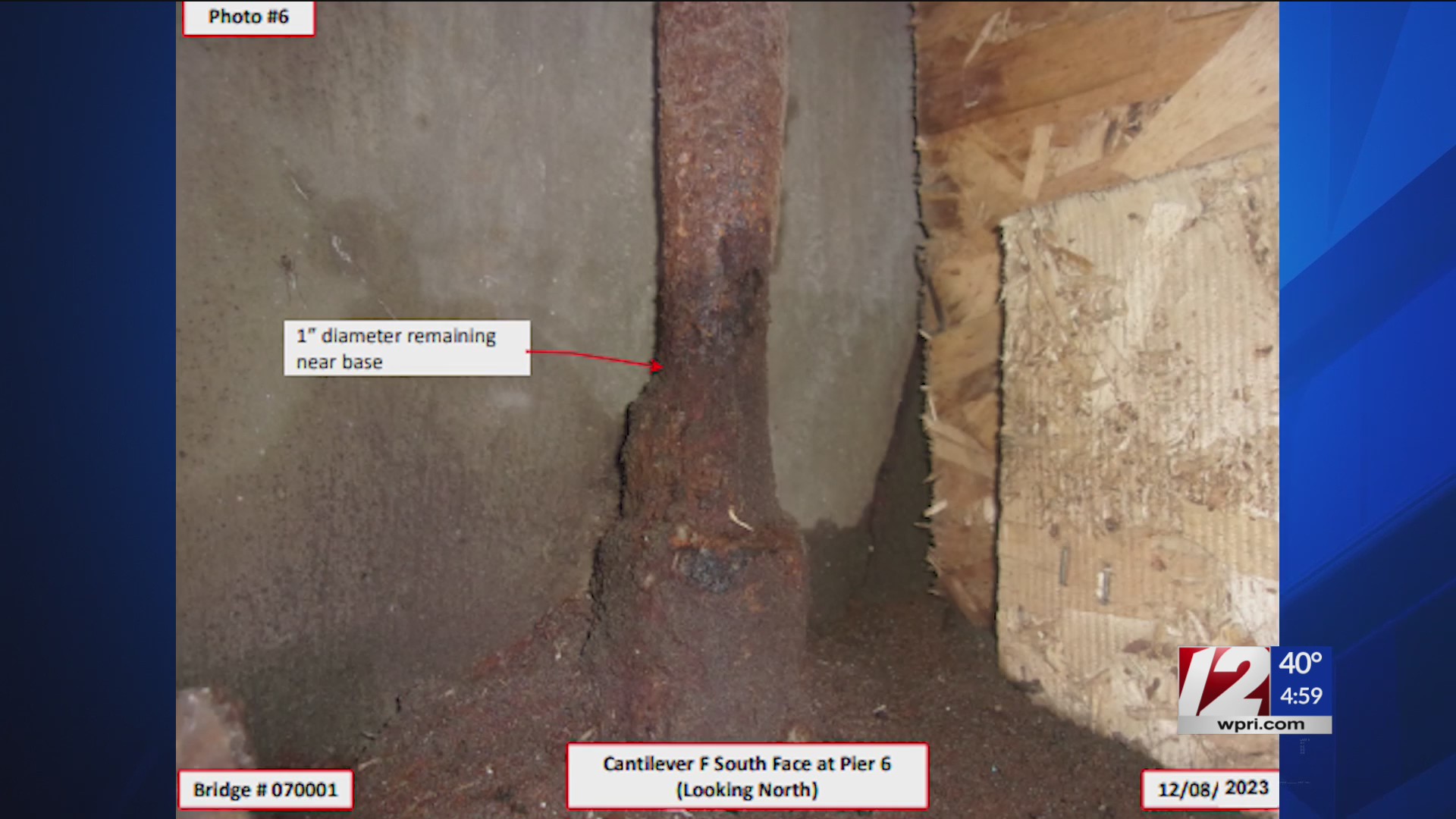 Here’s a look at the damage that caused the I-195 bridge closure – WPRI.com