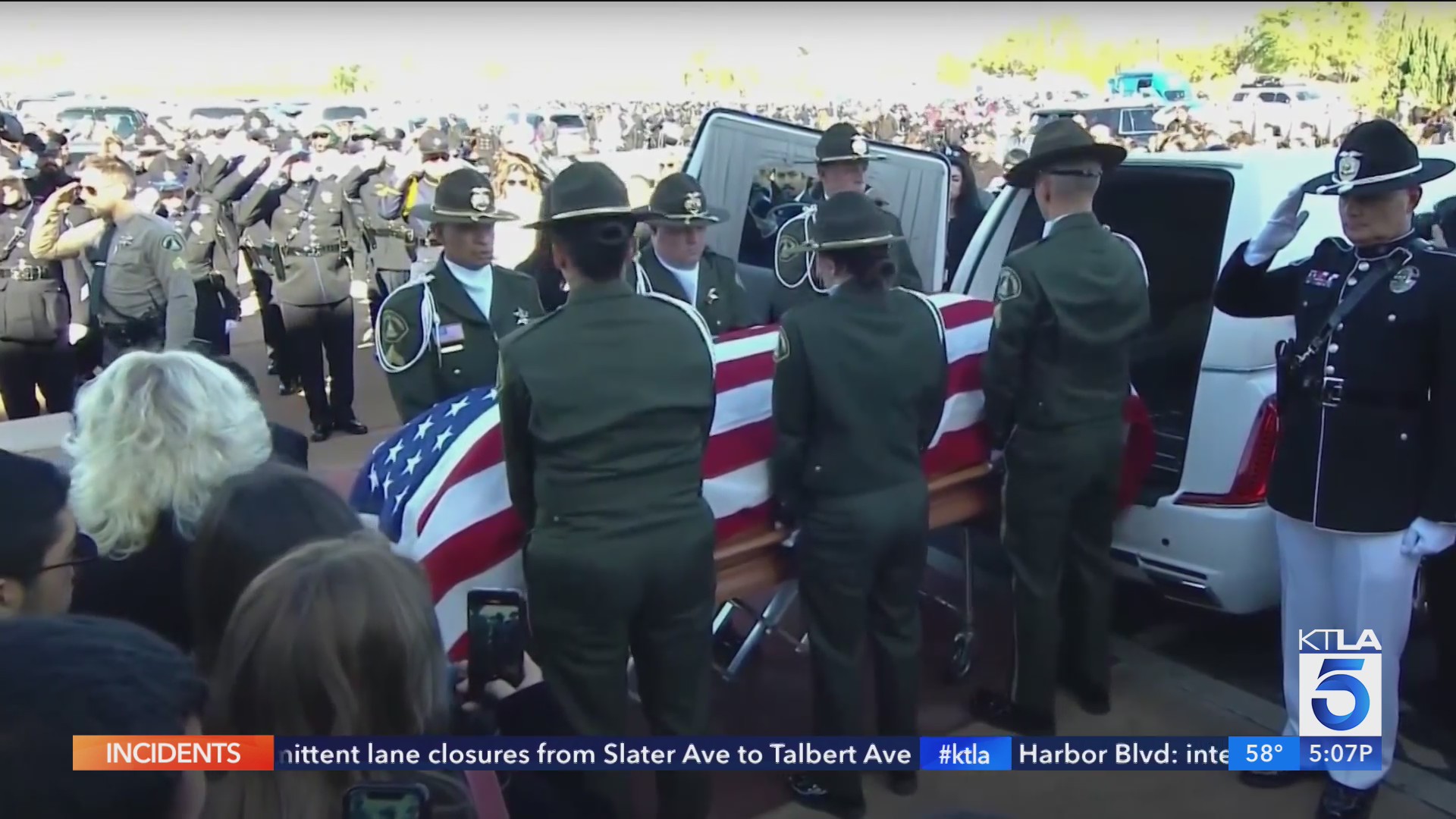 Funeral held for slain Riverside County deputy Isaiah Cordero – KTLA