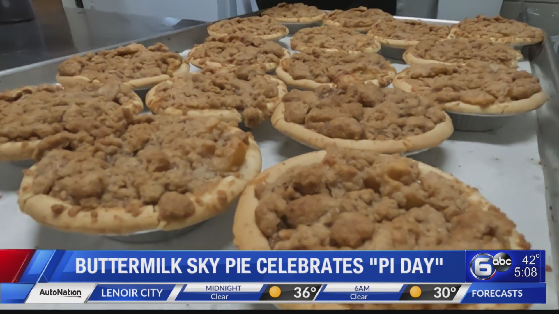 Buttermilk Sky Pie celebrates ‘Pi Day’ – WATE 6 On Your Side
