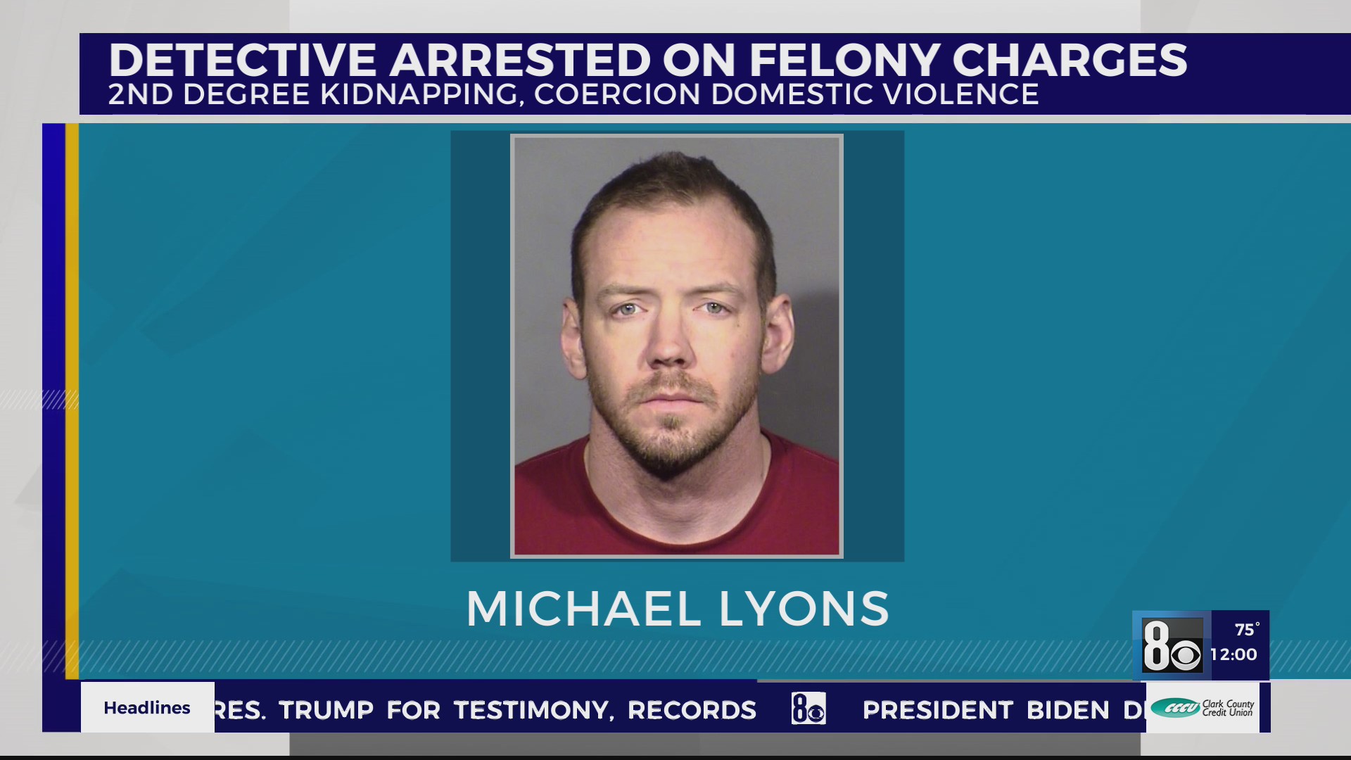 Metro detective arrested for kidnapping, domestic violence – KLAS