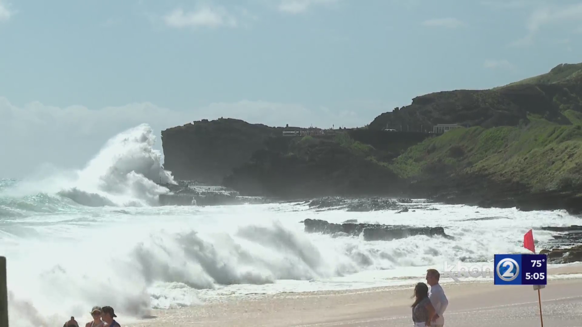 High surf, high winds impacting beaches as HECO warns of possible ...