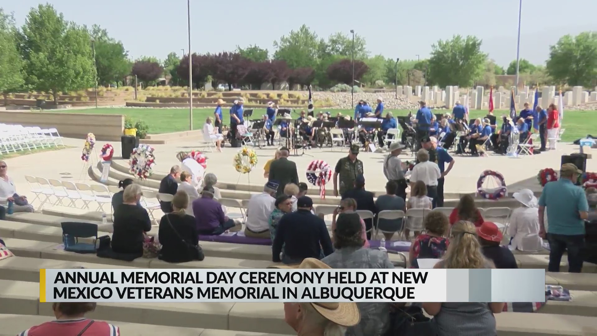 Annual Memorial Day ceremony held at New Mexico Veterans Memorial in Albuquerque – KRQE NEWS 13 ...