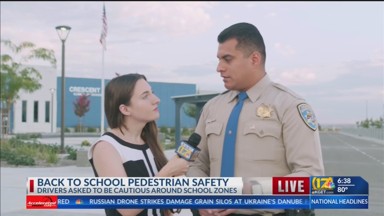 Back to School Pedestrian Safety | First Day of School – KGET 17 News