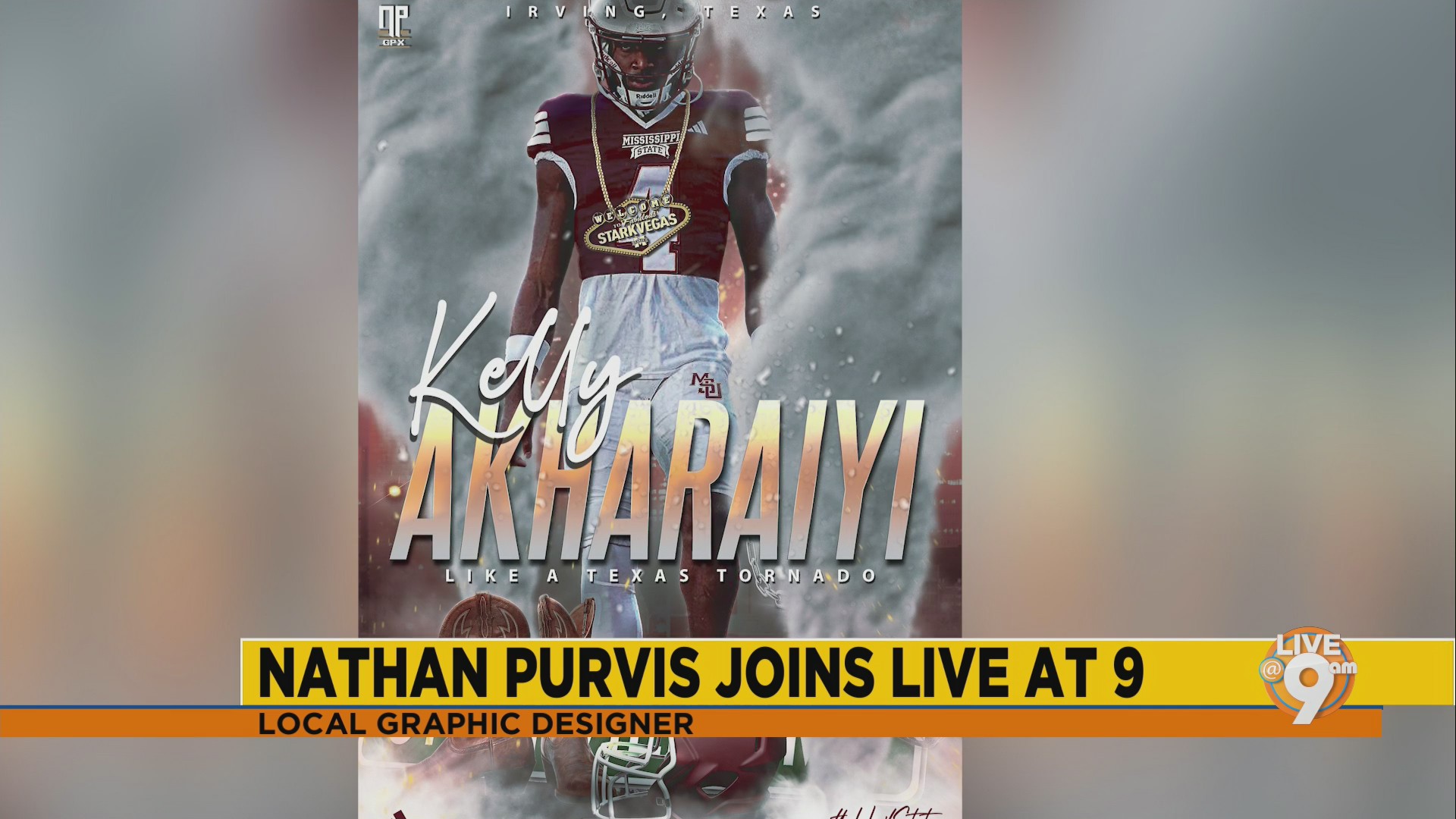 Nathan Purvis discusses graphic designs – WJTV