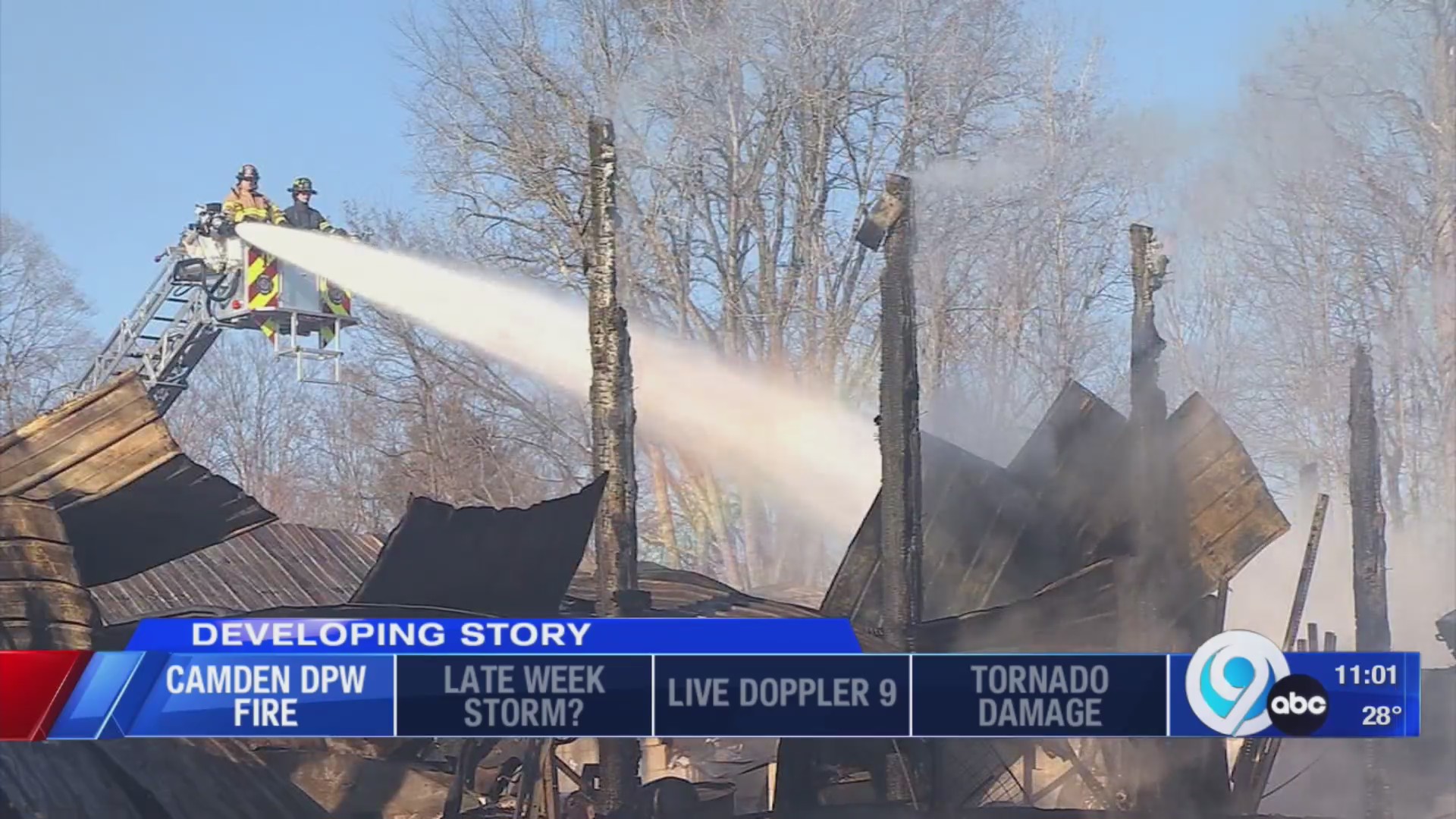 Village of Camden DPW Fire – WSYR