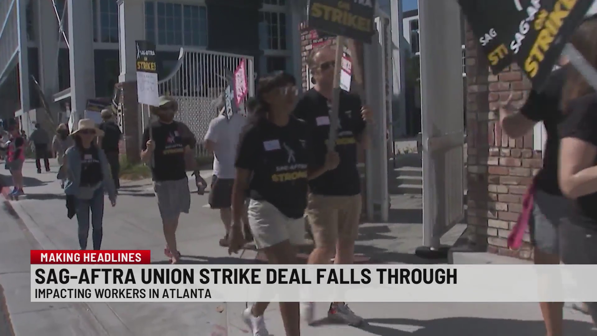SAG-AFTRA Union strike deal falls through – WSPA 7NEWS