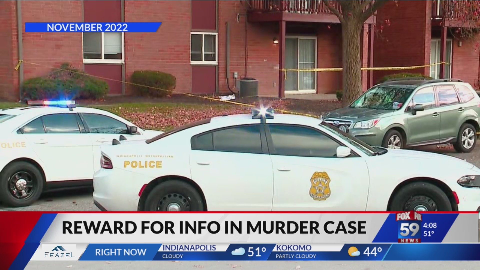 IMPD offers reward for info in murder case – Fox 59