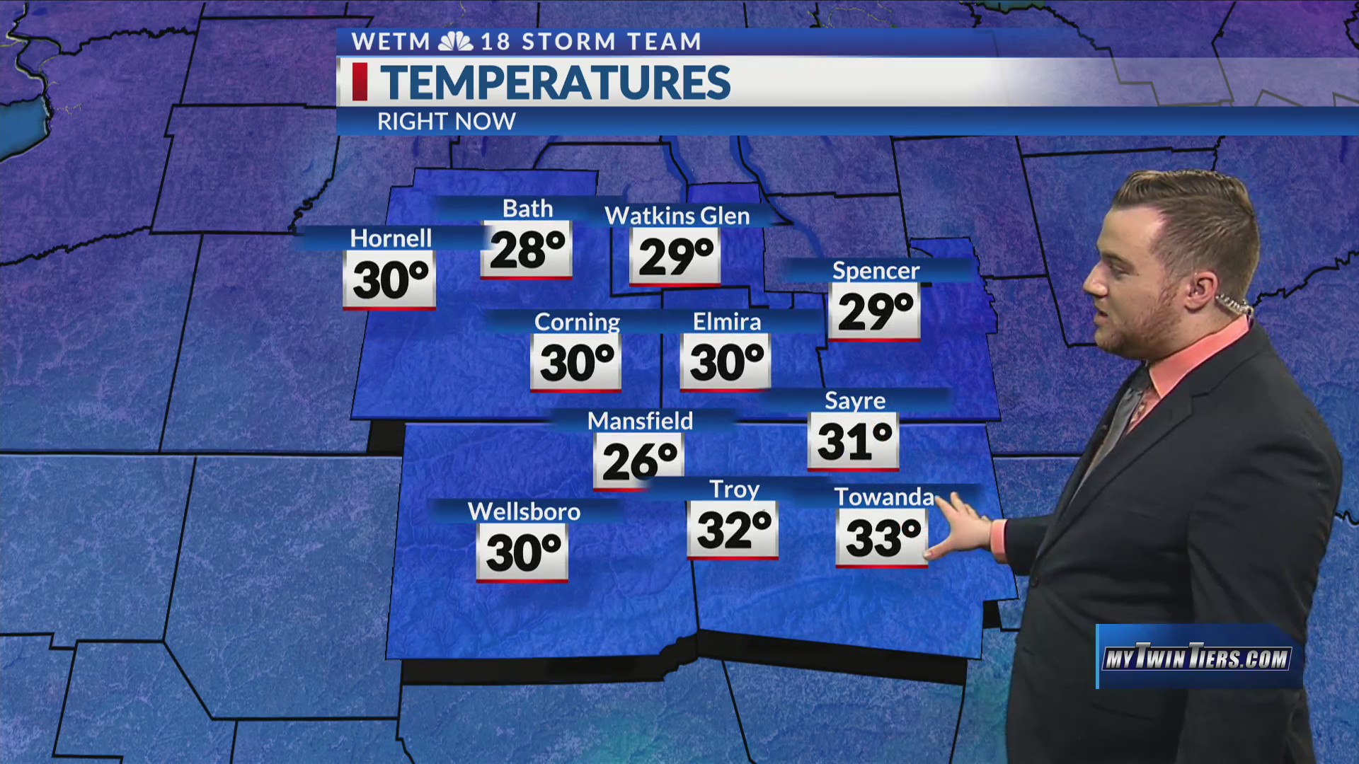 Monday Morning’s 7-day Forecast (1/30/23) – WETM – MyTwinTiers.com