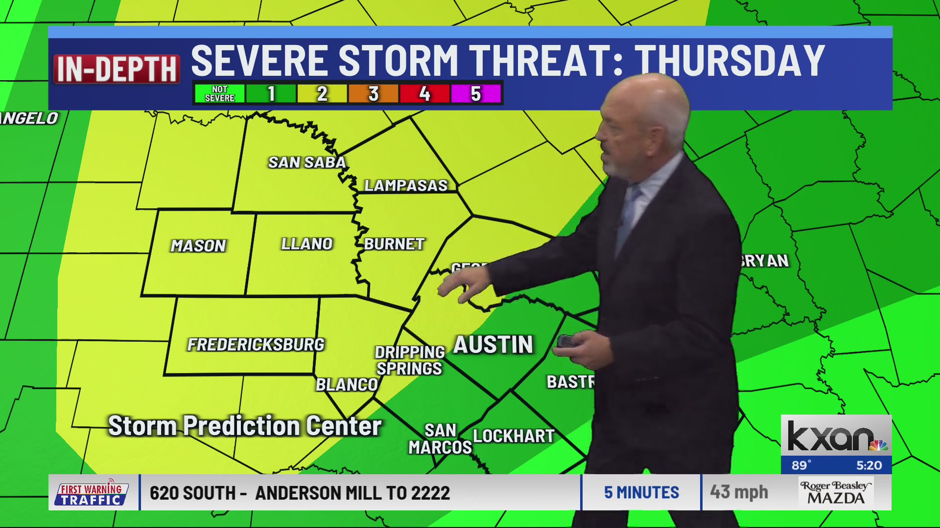 First Warning Weather with Jim Spencer – KXAN Austin