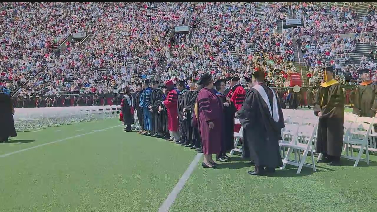 Students walk the stage for YSU commencement – WKBN.com