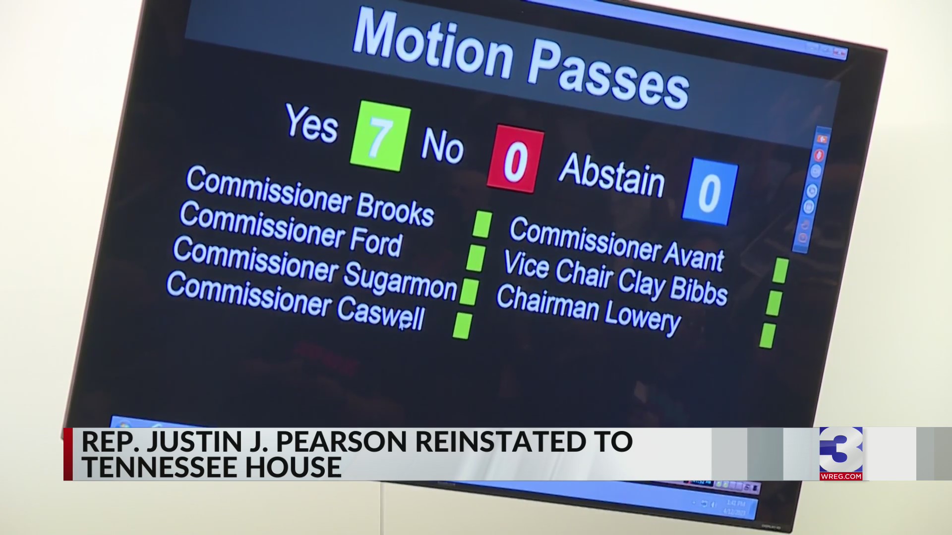 Justin J. Pearson reappointed to TN House seat after expulsion – WKRN ...